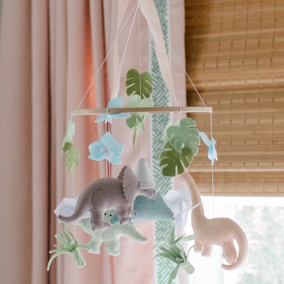 Other | Dinosaur And Giraffe Baby Mobile | Poshmark